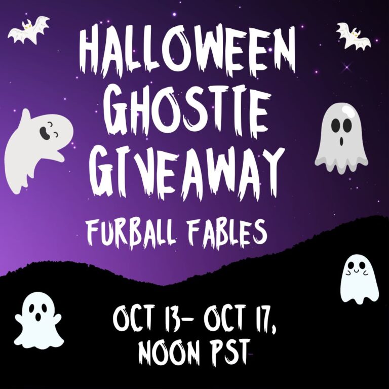 Halloween Ghostie Giveaway – Furball Fables